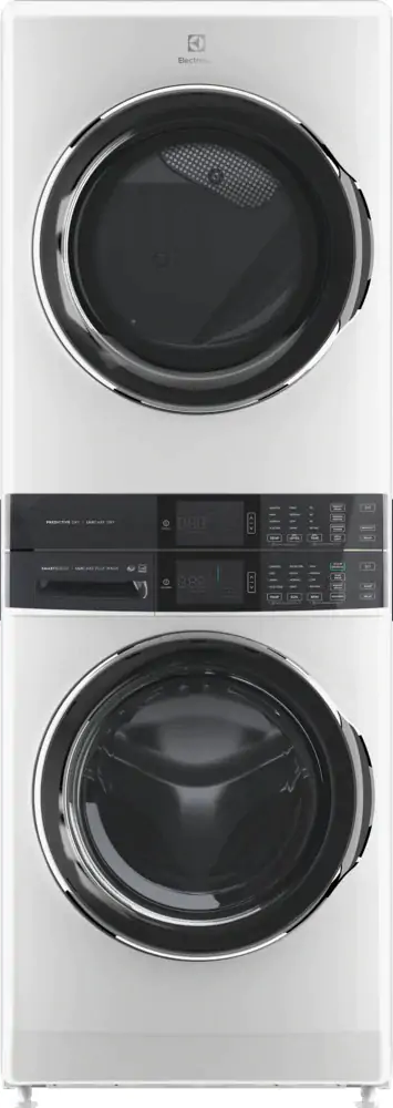 Electrolux 4.5 cu. ft. Stacked Washer and 8.0 cu. ft. Gas Dryer Laundry ...